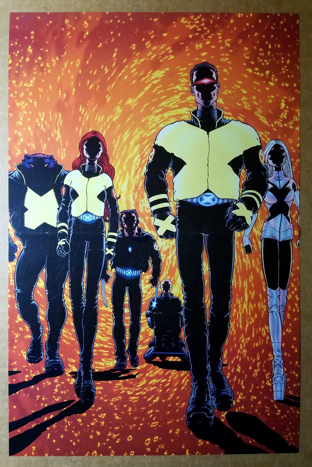X-Men 114 Wolverine Emma Frost Cyclops Beast Marvel Poster by Frank Quitely