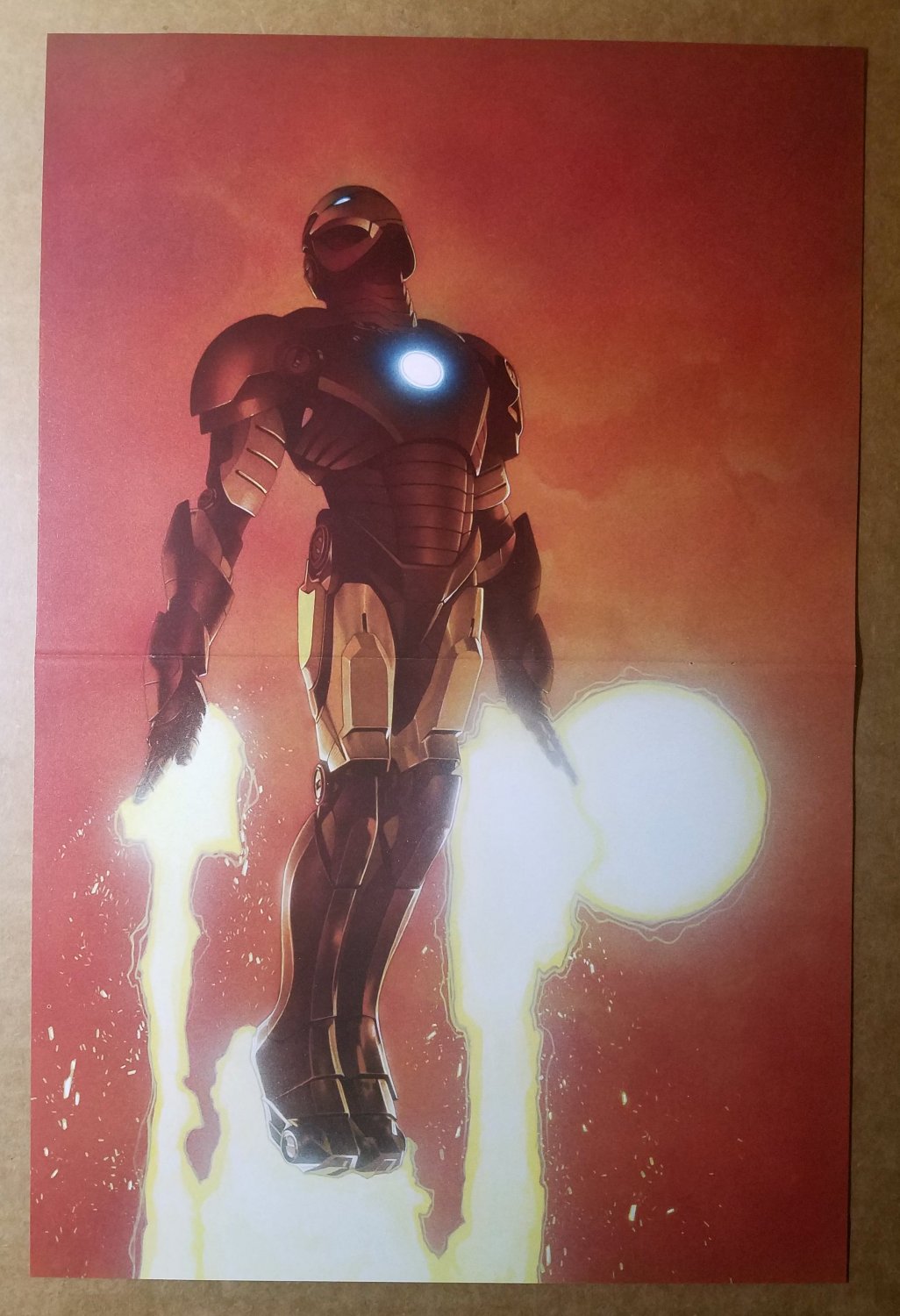Invincible Iron Man Marvel Comics Poster by Travis Charest