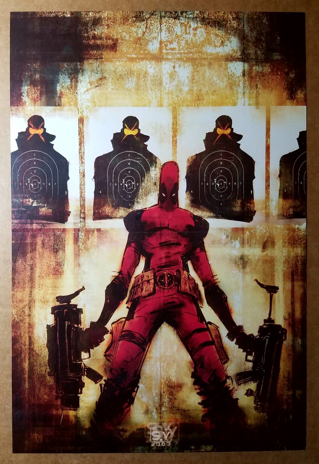 Deadpool Marvel Comics Poster by Skottie Young