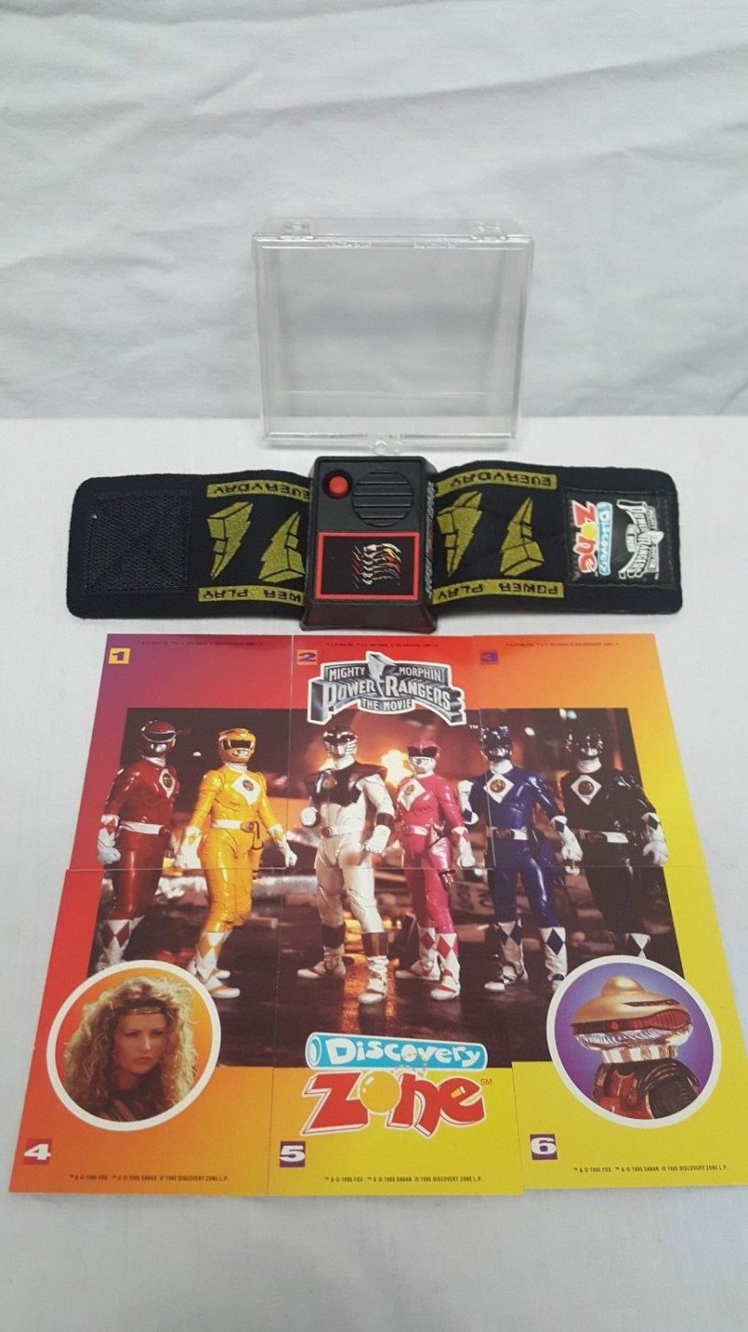 VERY RARE 1995 Power Rangers Discovery Zone Wrist Communicator Activator