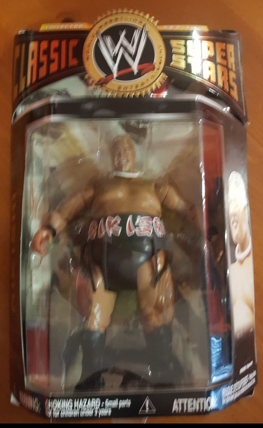 RIKISHI WWE CLASSIC SUPERSTARS jakks SERIES 18 figure WRESTLING rare