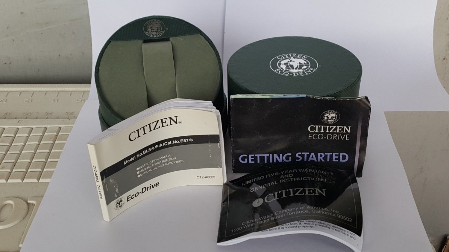 CITIZEN Eco-Drive Watch Box New Authentic