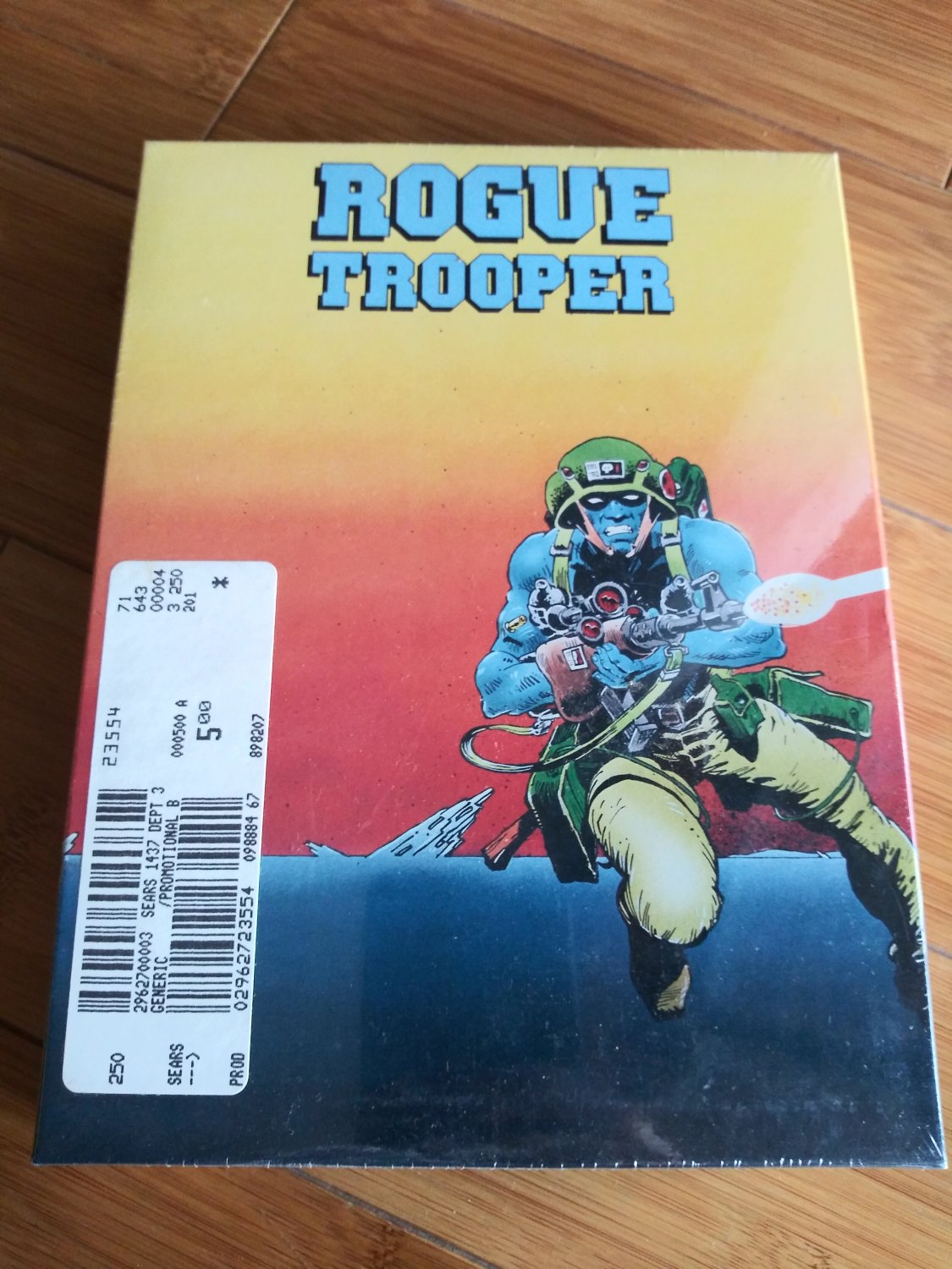 Rogue Trooper For Commodore 64/128, NEW FACTORY SEALED, UXB