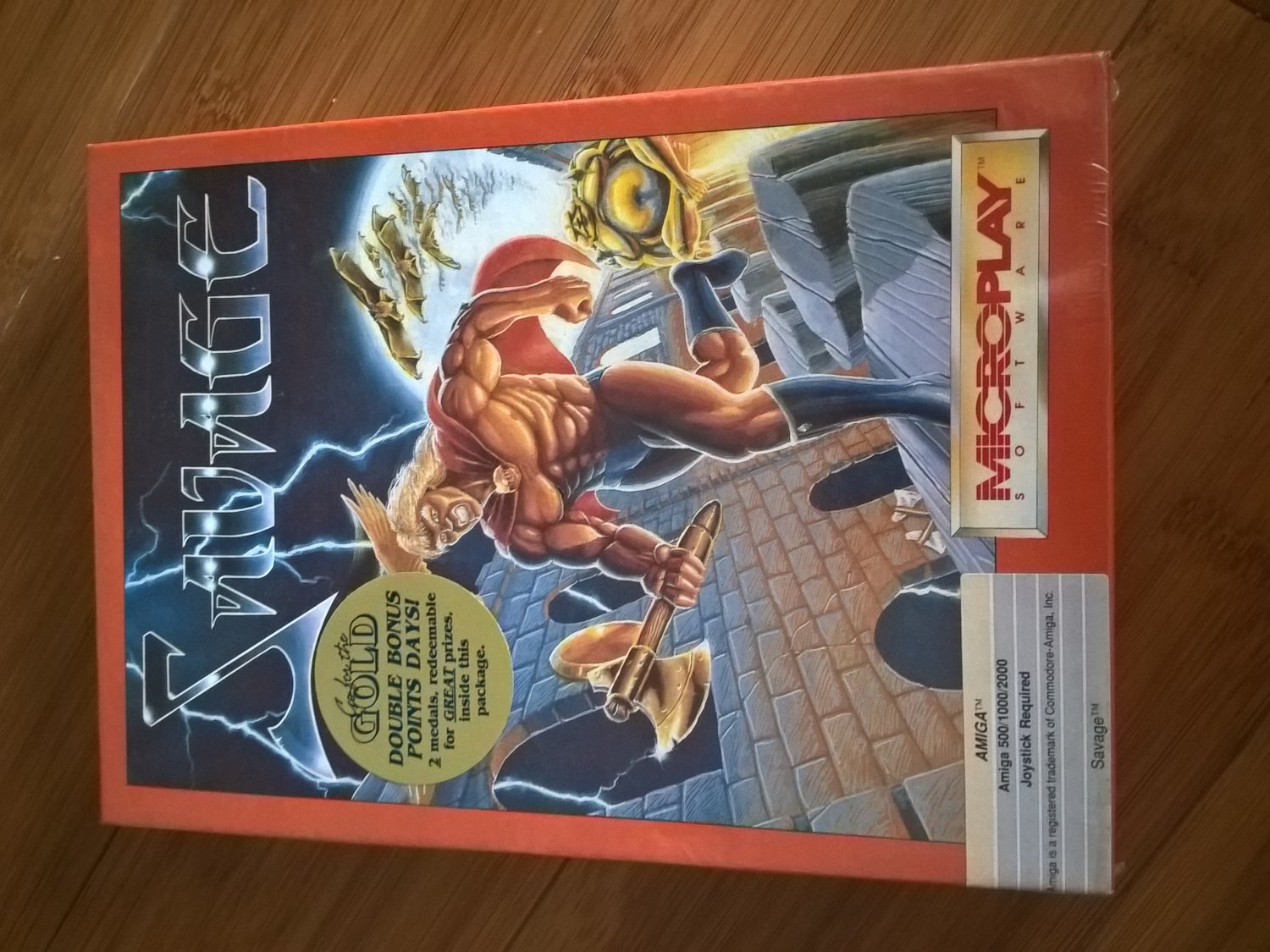 Savage For Commodore Amiga, NEW FACTORY SEALED, MicroPlay