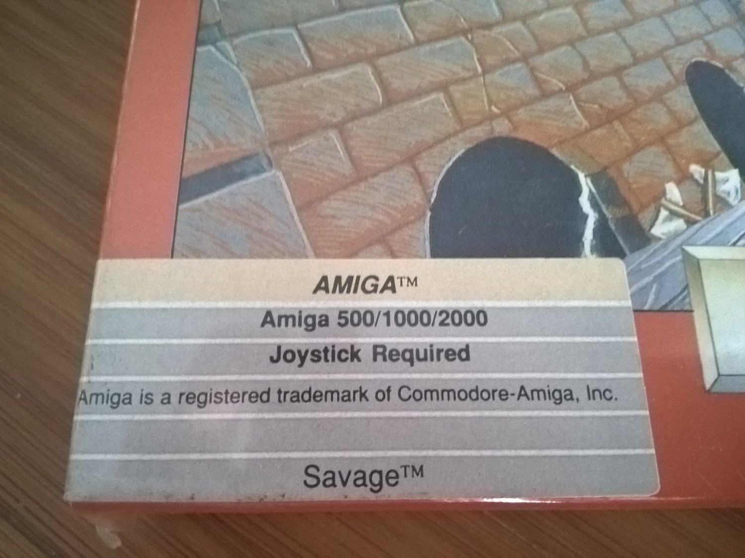 Savage For Commodore Amiga, NEW FACTORY SEALED, MicroPlay