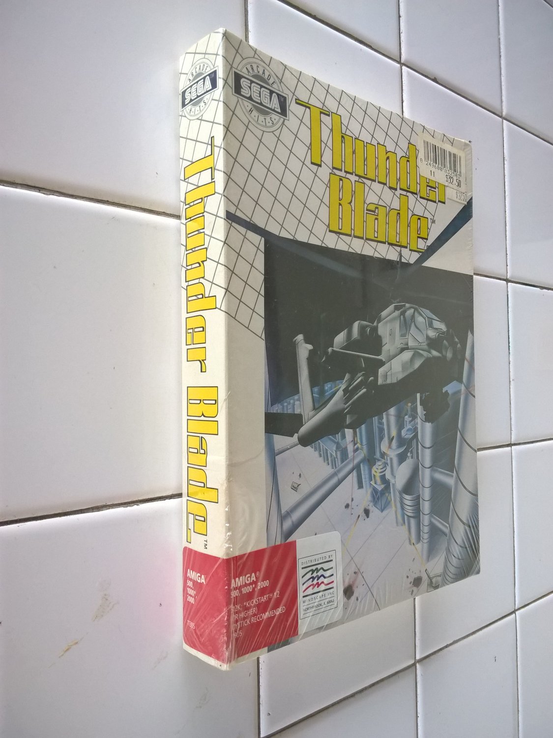 ThunderBlade For Commodore Amiga, NEW FACTORY SEALED, Sega