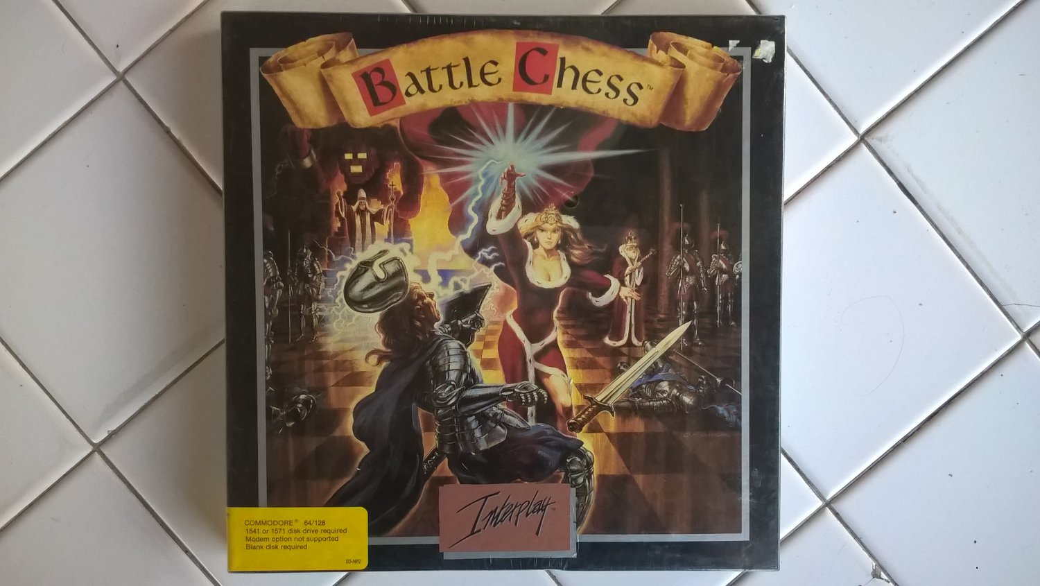 Battle Chess For Commodore 64/128, NEW FACTORY SEALED, Interplay