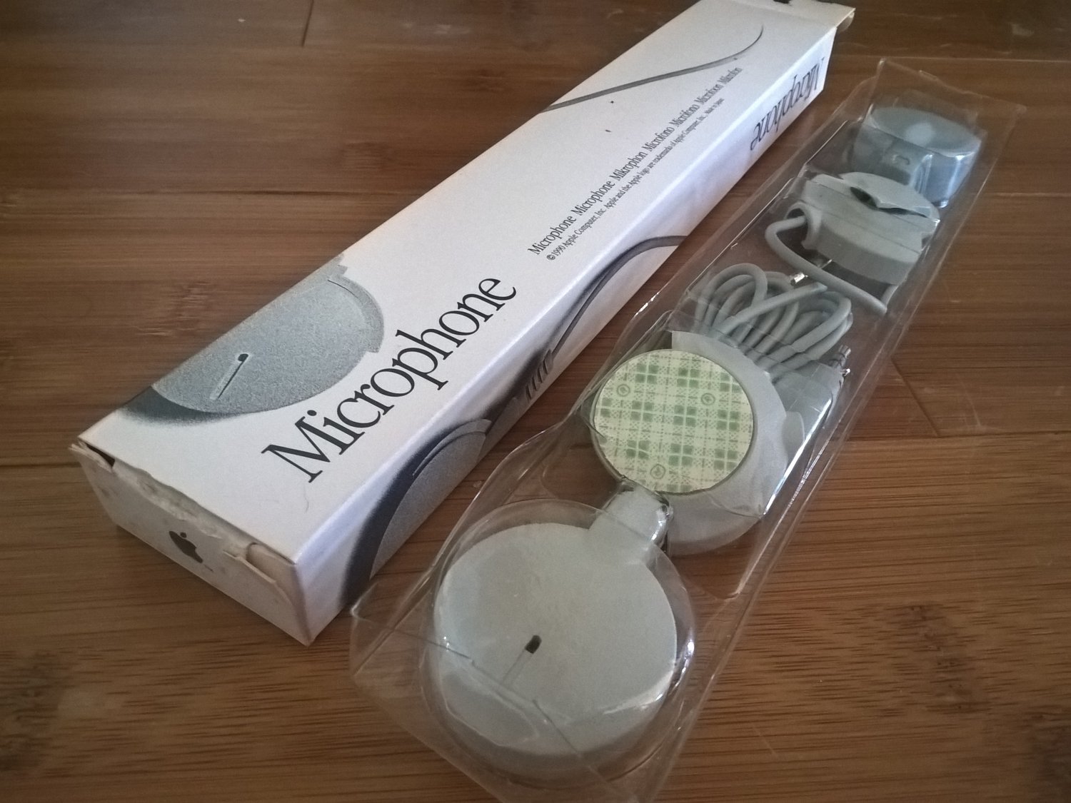 Apple Mac Microphone 1990, NEW OPEN BOX, 942-1767-A Macintosh 68k 68000