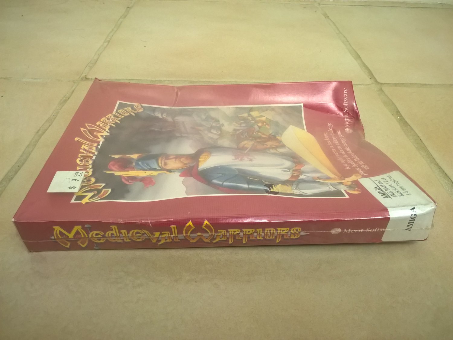 Medieval Warriors For Commodore Amiga, NEW FACTORY SEALED, Merit