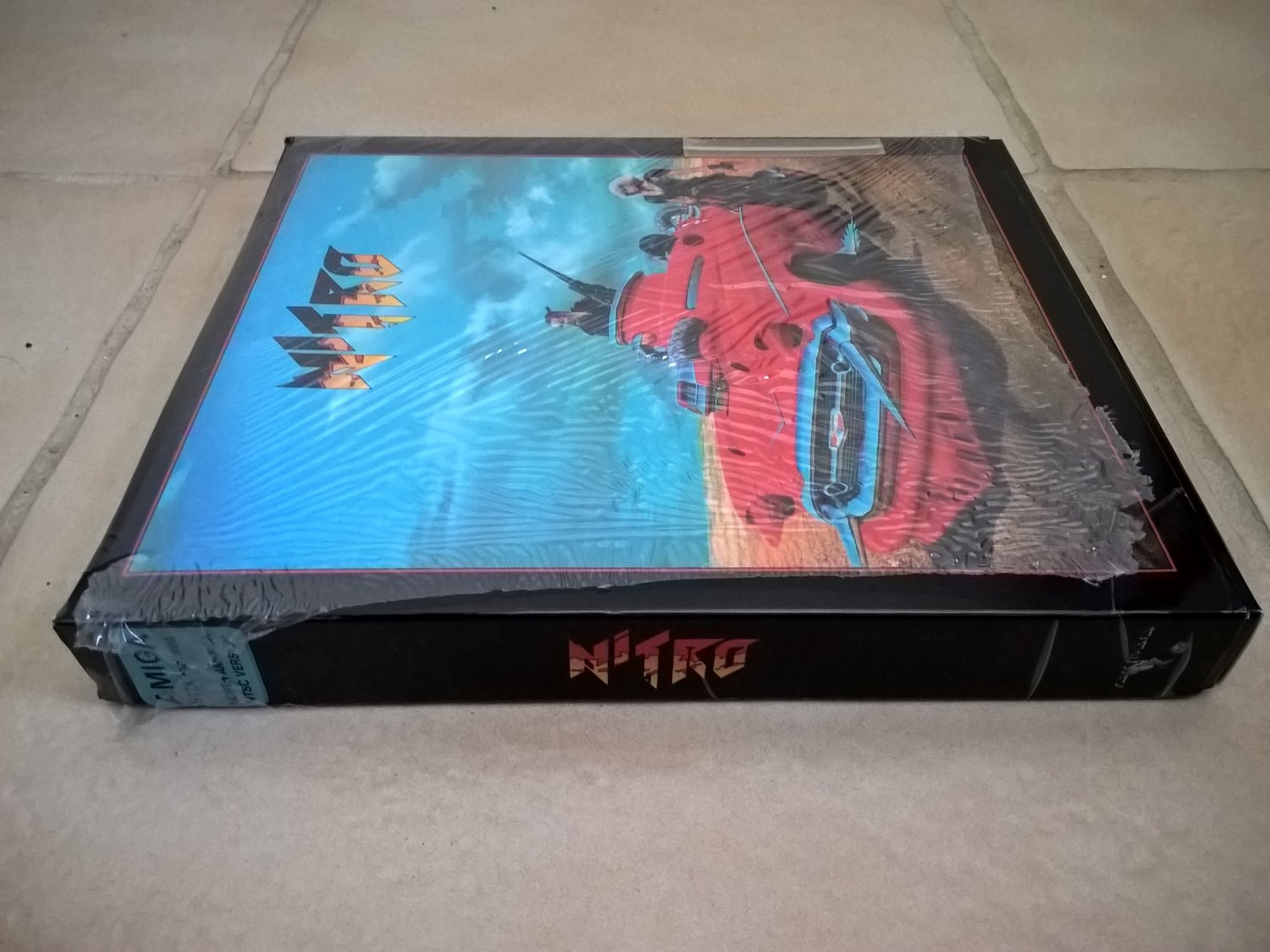 Nitro For Commodore Amiga, NEW FACTORY SEALED, Psygnosis B-Stock