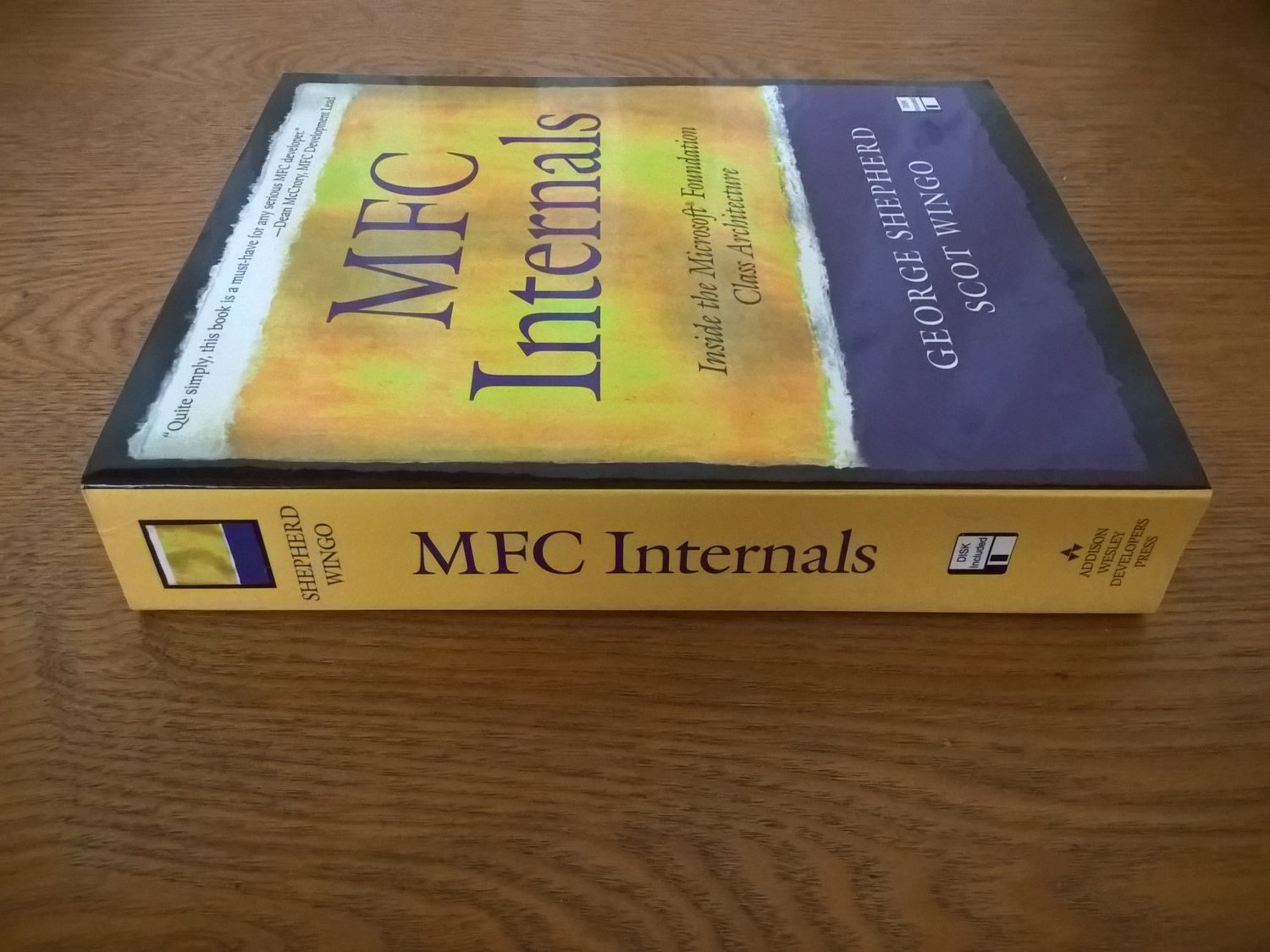 MFC Internals, 1996 Book W/ Disk, BRAND NEW, Addison Wesley