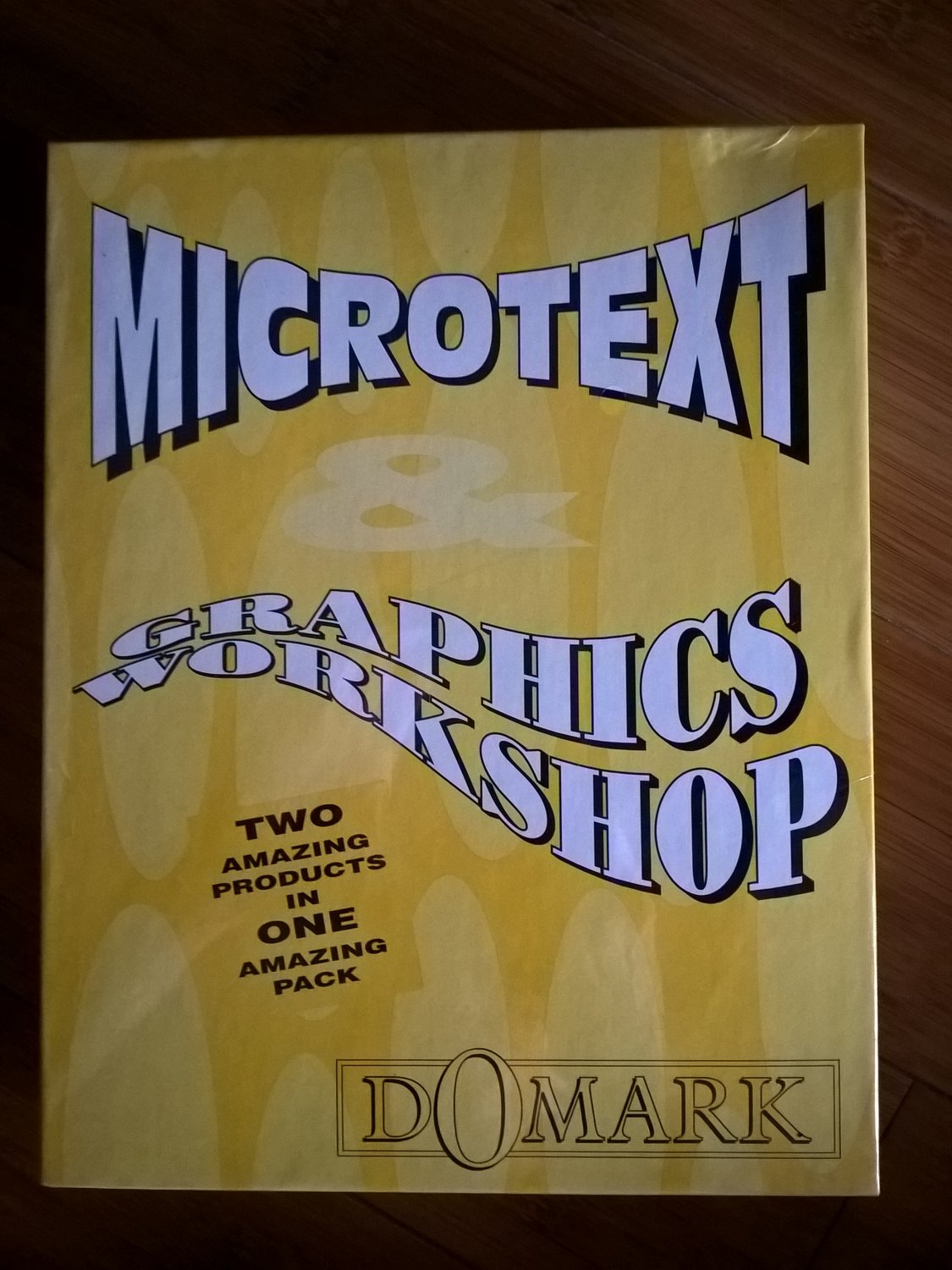 MicroText & Graphics Workshop For Commodore Amiga, NEW FACTORY SEALED ...