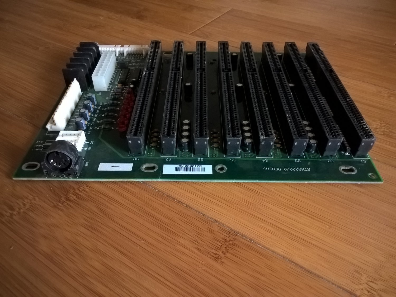 8-Slot 16-Bit ISA Backplane ATX/AT/Direct Wire, TESTED GOOD,