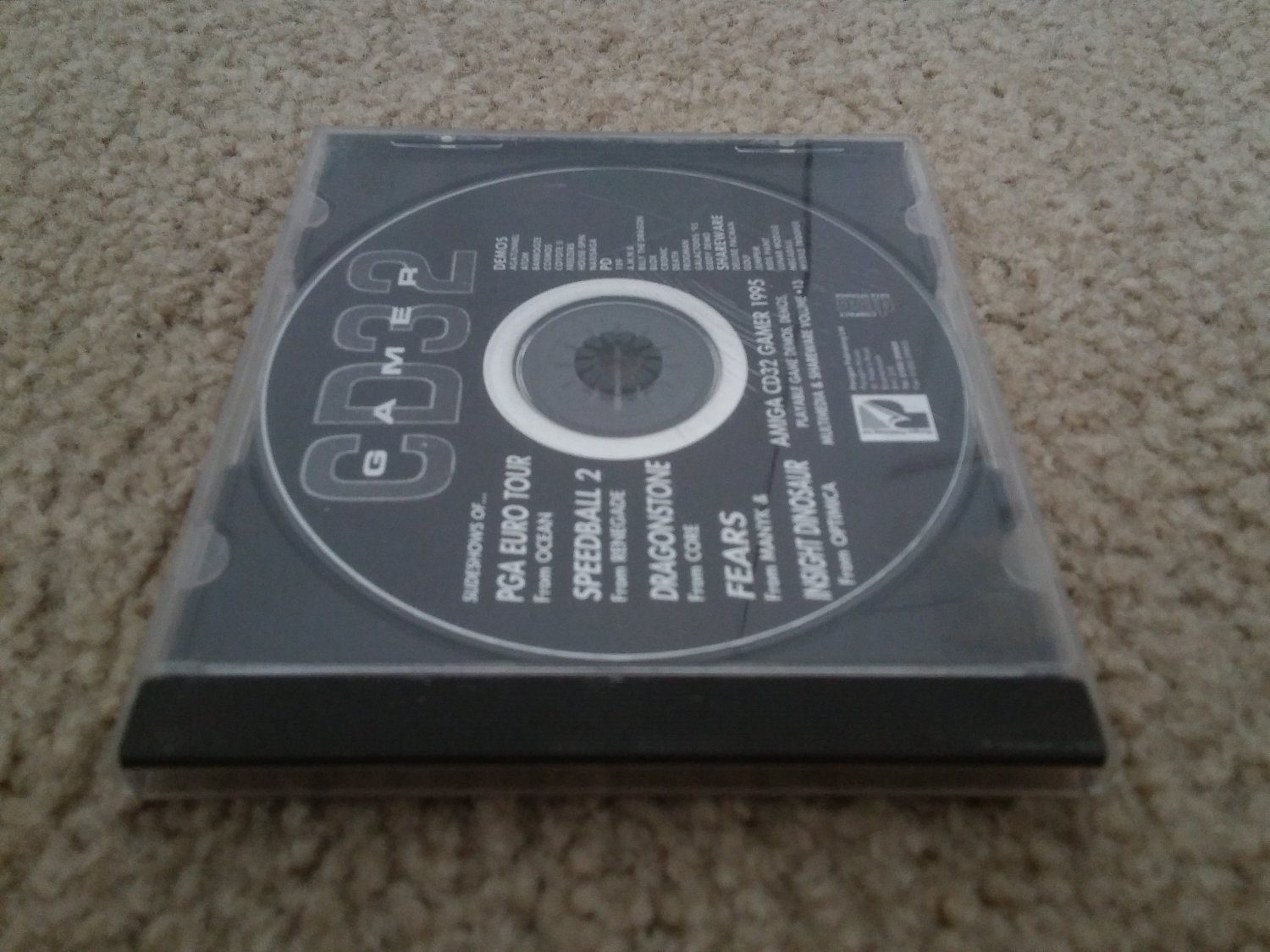 Amiga CD32 Gamer 1995 – Volume 13, NEW IN JEWEL CASE, Paragon
