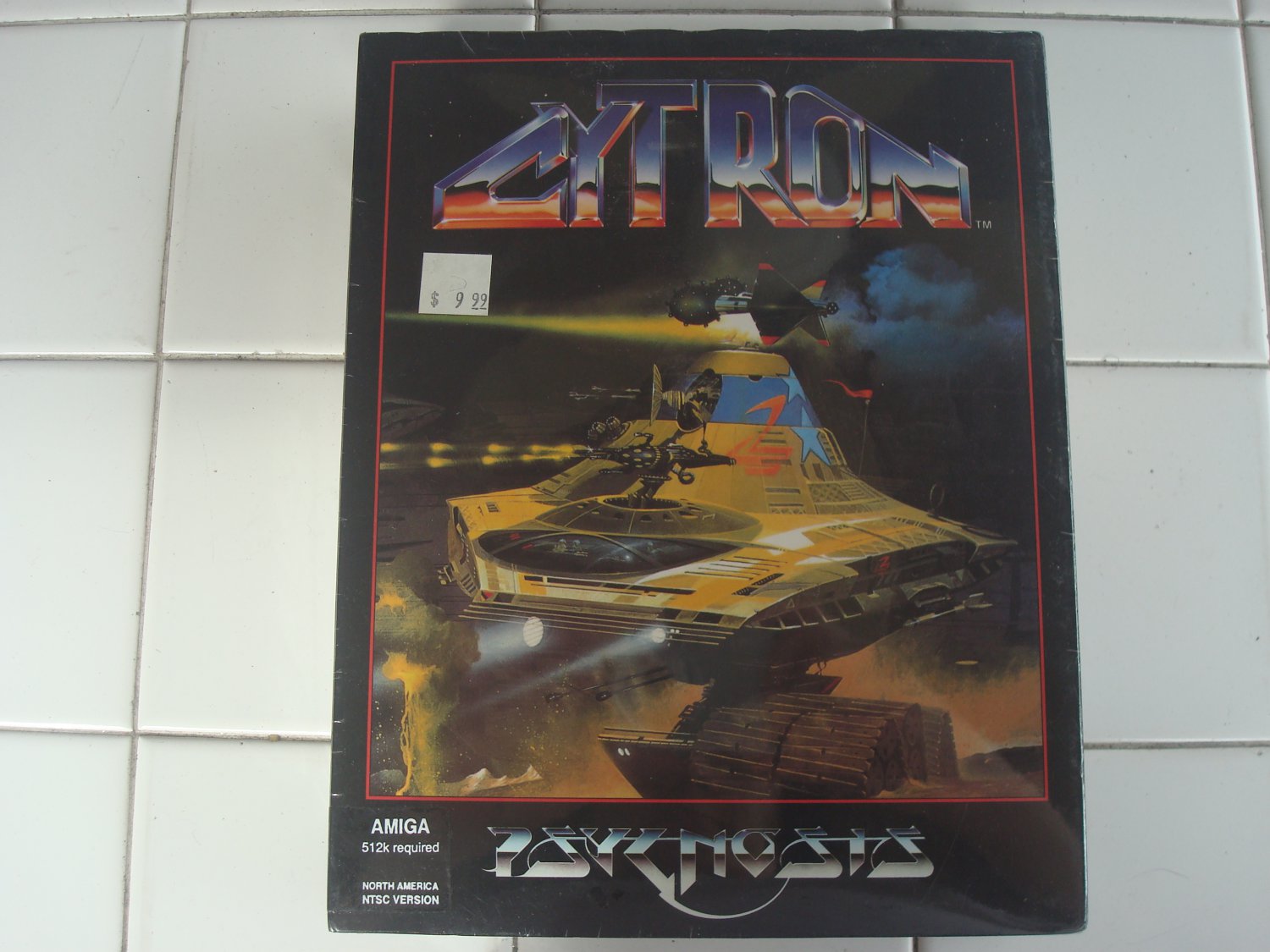 Cytron for Commodore Amiga, NEW OPEN BOX, Psygnosis