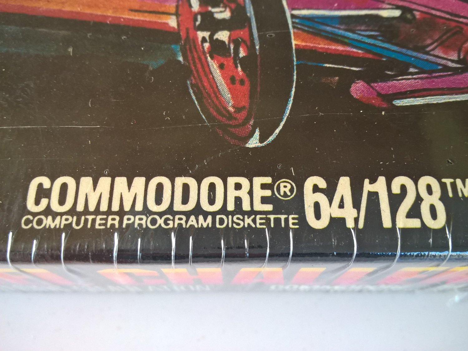 Top Fuel Challenge For Commodore 64/128, NEW FACTORY SEALED, Cosmi