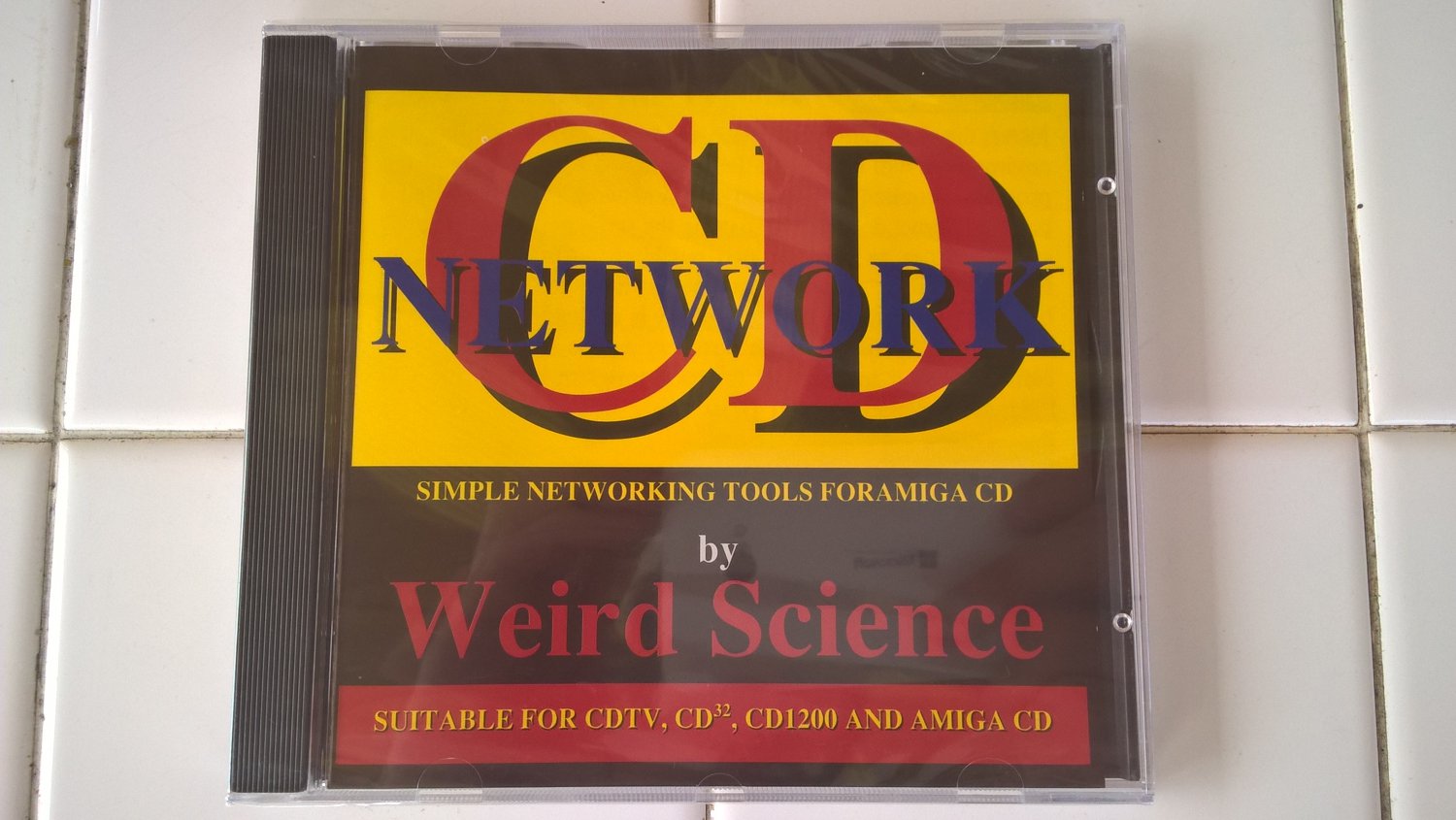 Network CD By Weird Science For Commodore Amiga & CDTV & CD32, NEW ...