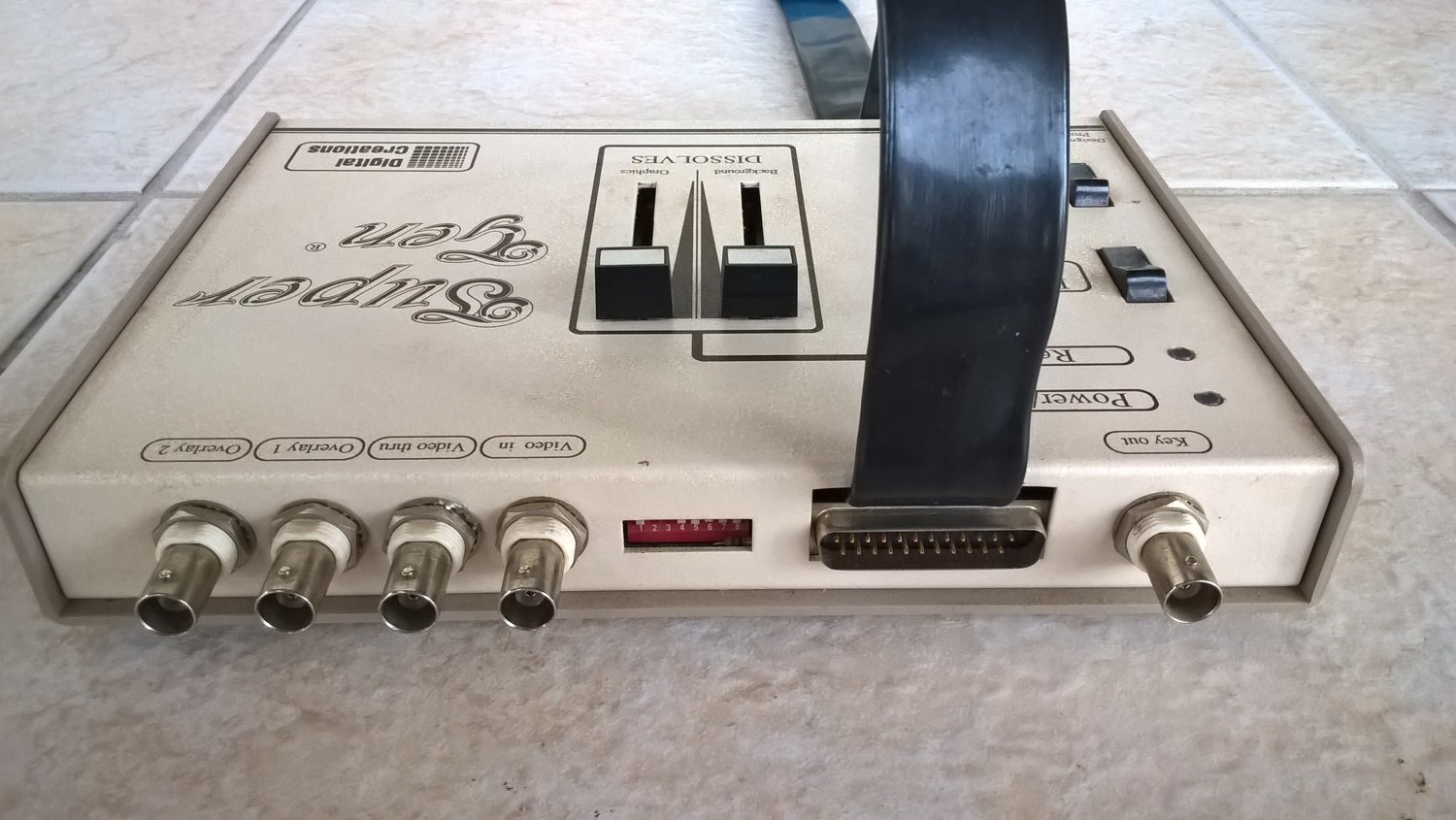 SuperGen SG-10 External Genlock For Commodore Amiga, Digital Creations ...