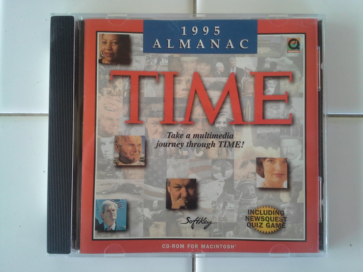 1995 Almanac By Time Magazine For Mac, Macintosh CD-ROM