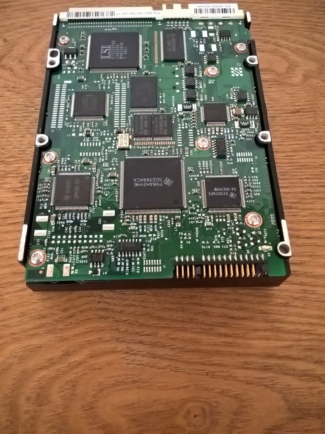 18GB 10K 68-Pin Wide SCSI Hard Drive, Ultra2 WDE18310 WD (As-Is)