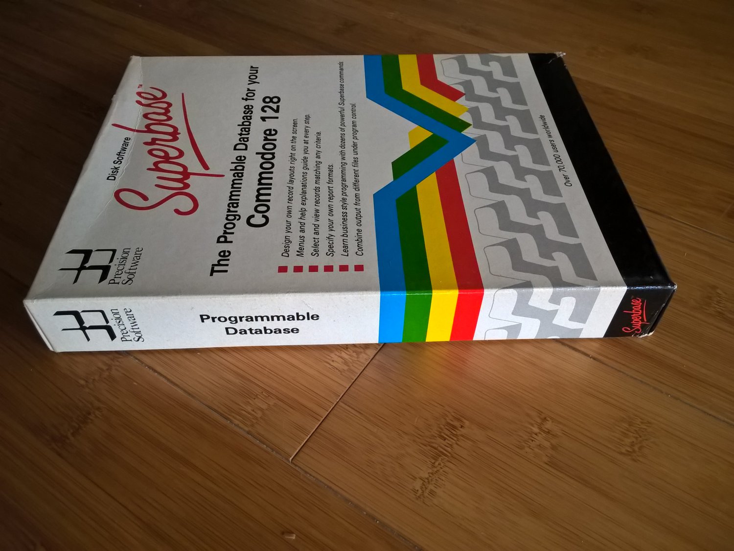 Superbase For Commodore 128, NEW OPEN BOX, Native C128 80-column