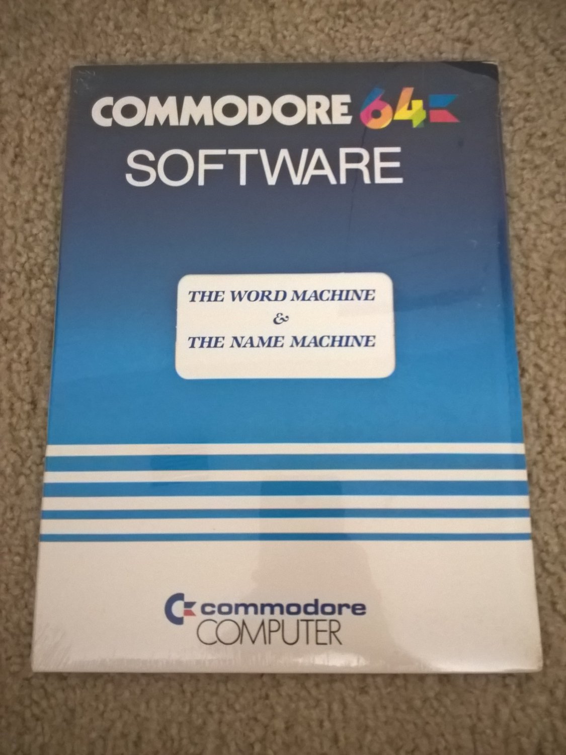 The Word Machine & The Name Machine For Commodore 64/128, NEW FACTORY ...
