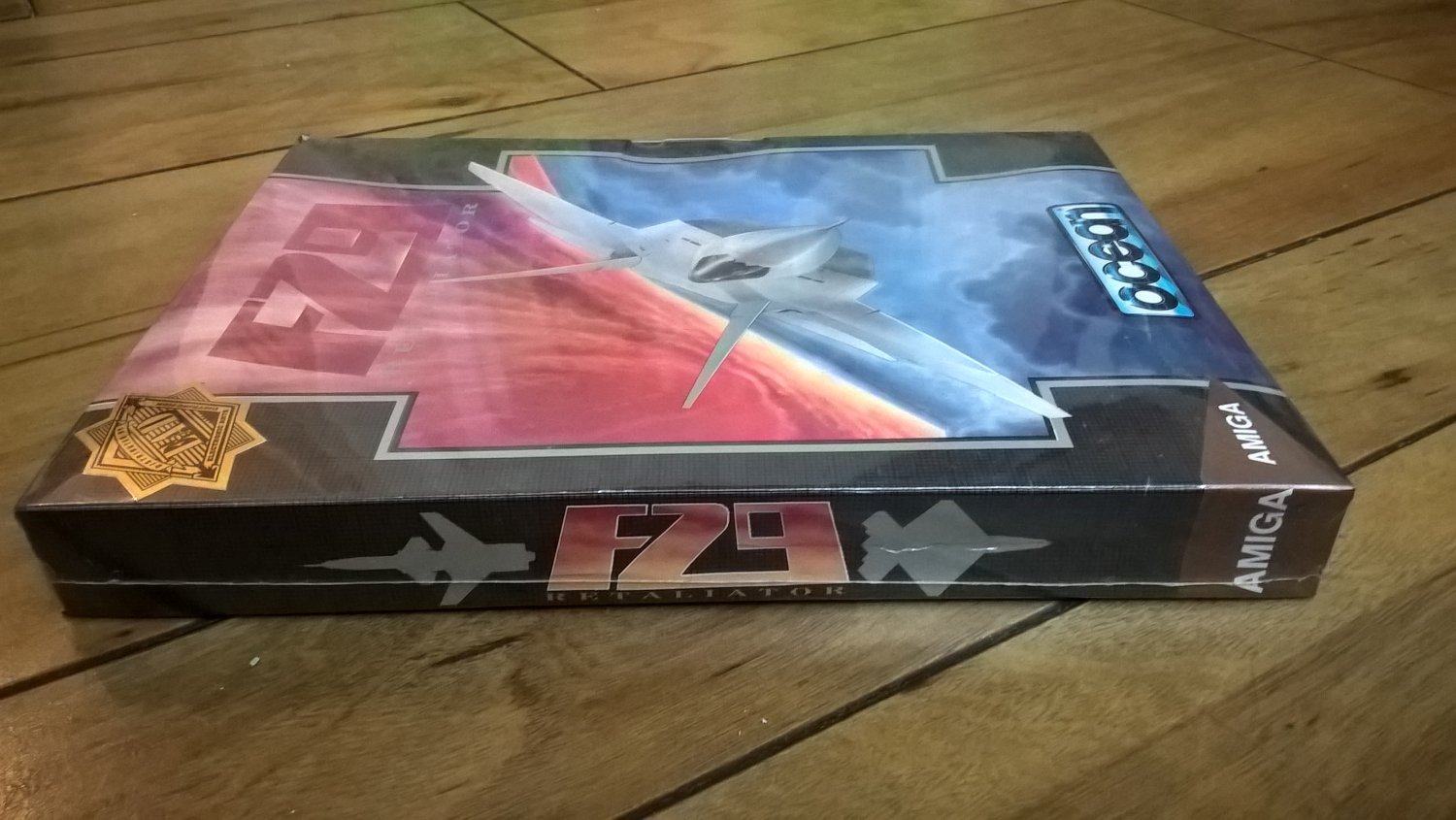 F29 Retaliator For Commodore Amiga, NEW FACTORY SEALED, Ocean