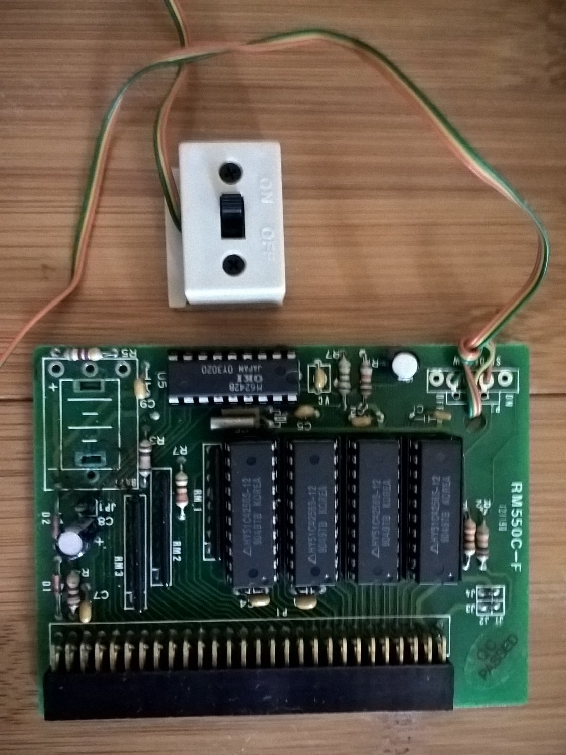 Rotec RM550C 512KB RAM For Amiga 500 W/ Disable Switch, TESTED ...