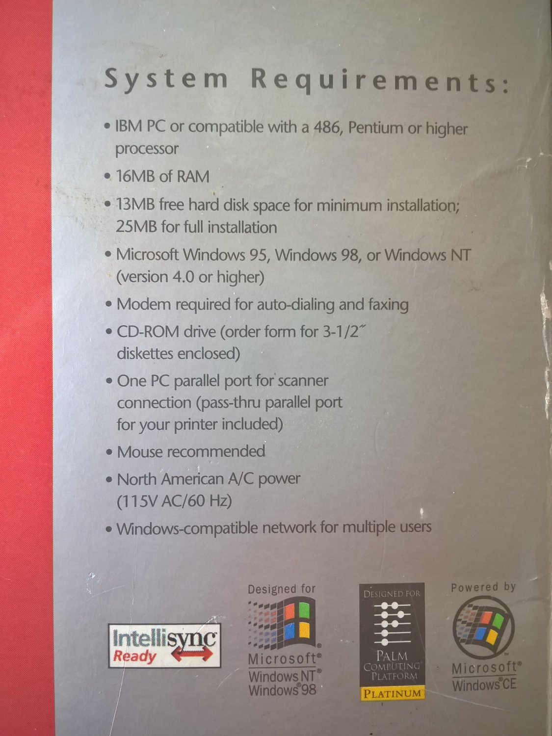 CardScan Executive 300, COMPLETE IN BOX, Parallel Port Business Card ...