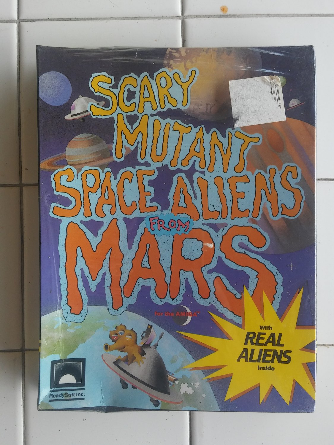 Scary Mutant Space Aliens From Mars For Amiga, NEW FACTORY SEALED ...