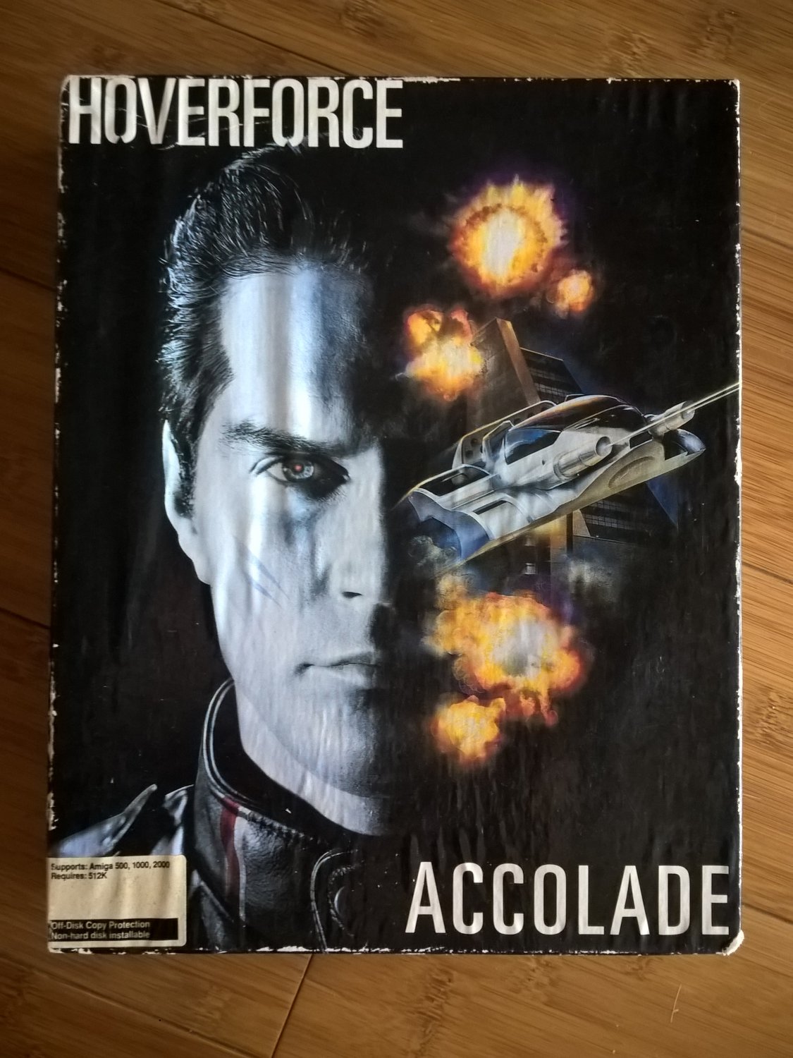 HoverForce For Commodore Amiga, NEW OPEN BOX, Accolade