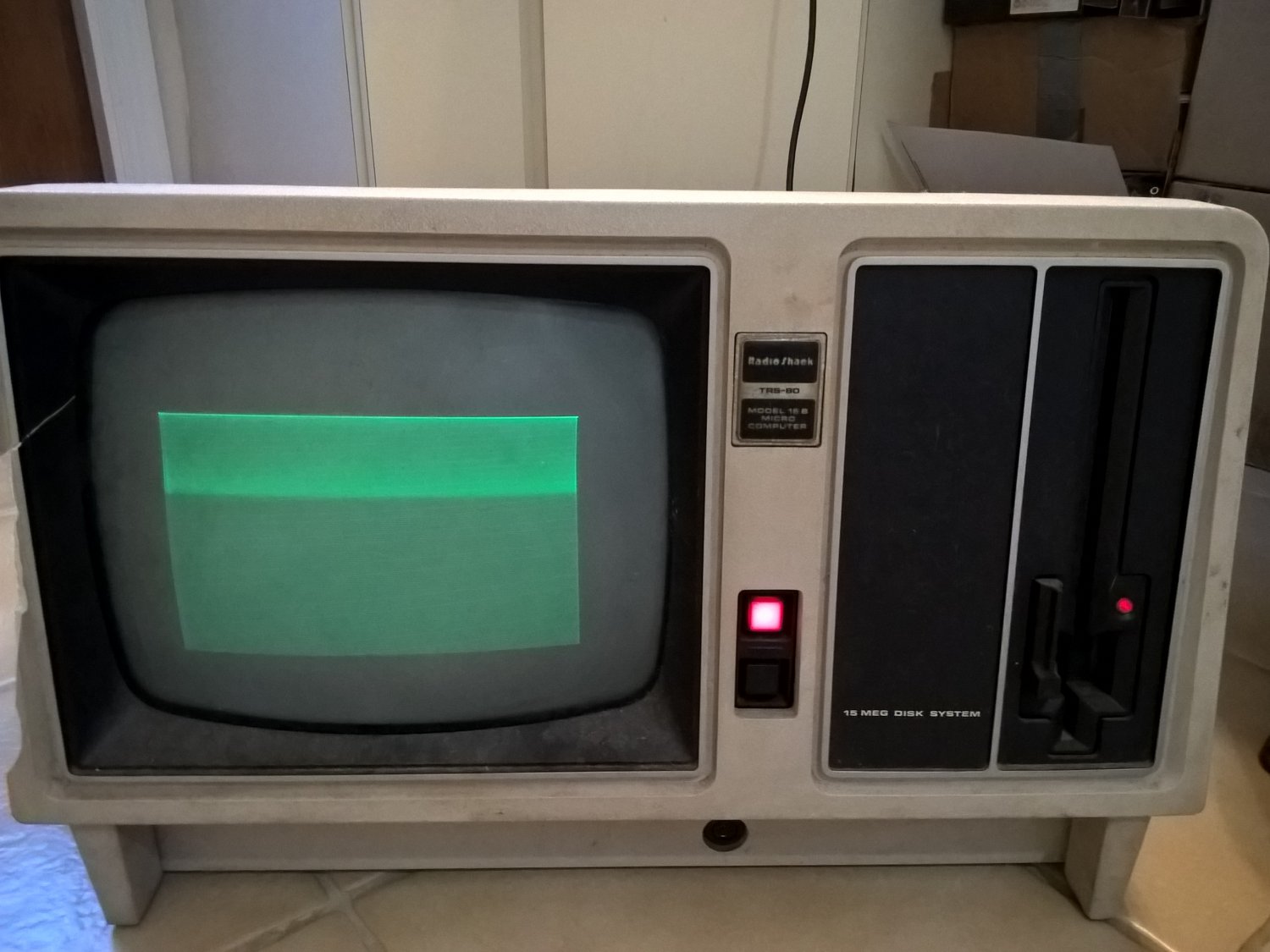 TRS-80 Model 16B W/ 15MB Hard Drive, Tandy Radio Shack (As-Is)