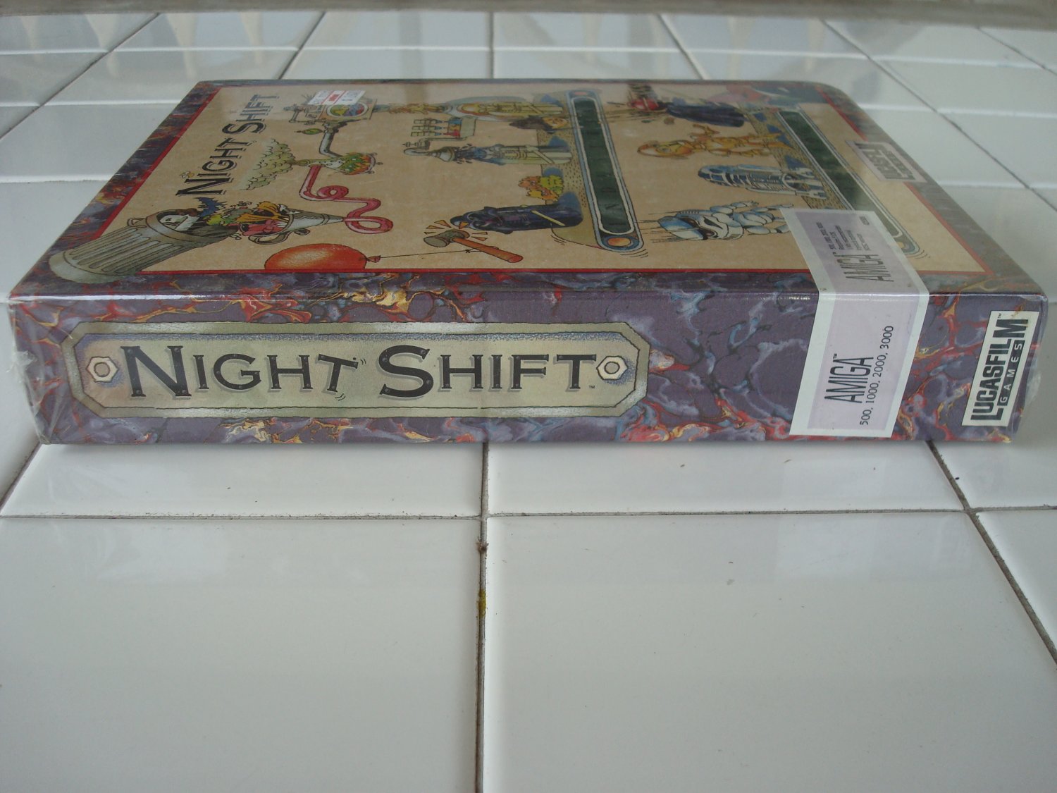 Night Shift For Commodore Amiga, NEW FACTORY SEALED, LucasFilm
