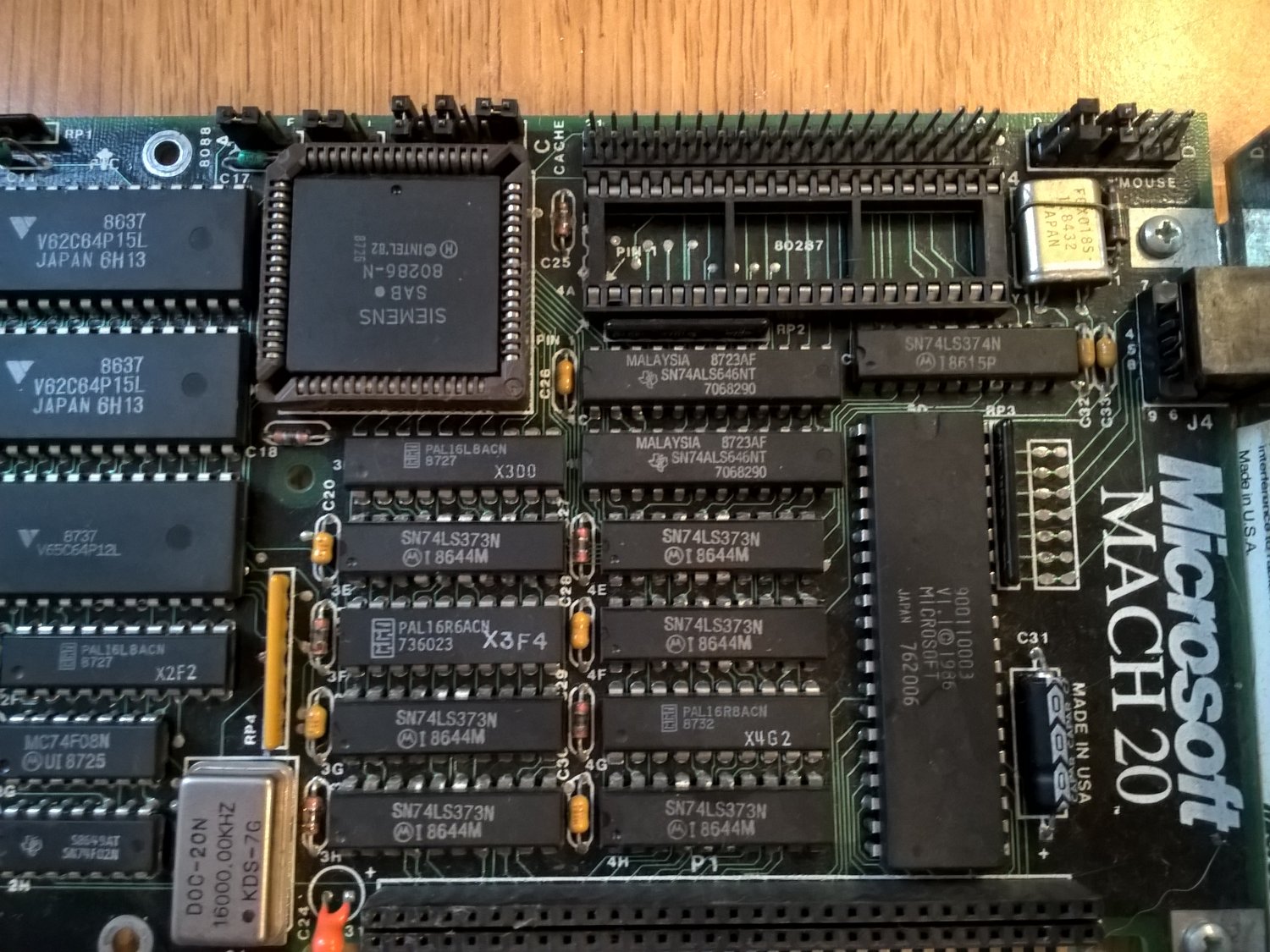 Microsoft Mach 20 W/ EMS RAM, 286 Accelerator For IBM PC/XT/5150/5160 ...