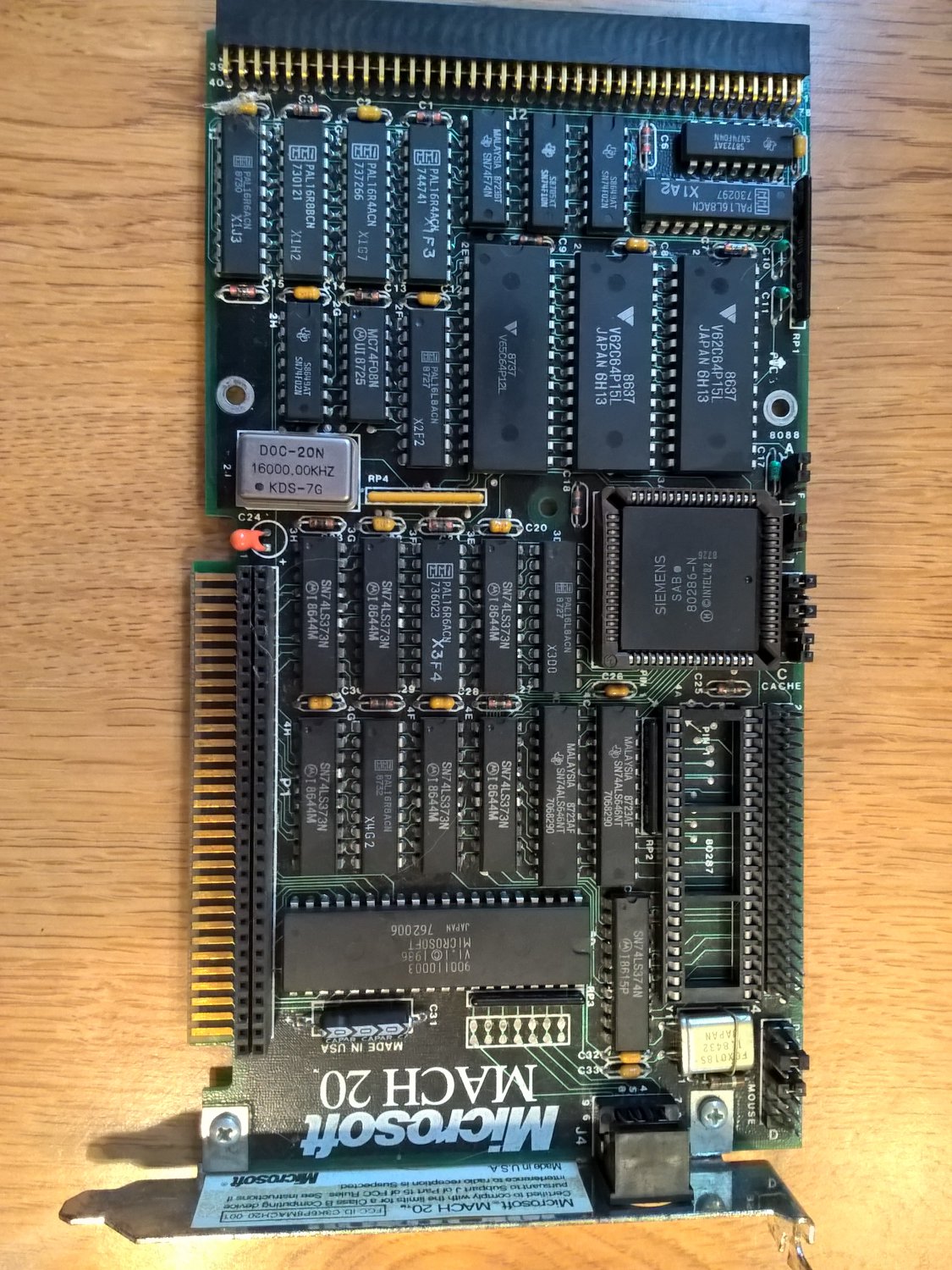 Microsoft Mach 20 W/ EMS RAM, 286 Accelerator For IBM PC/XT/5150/5160 ...