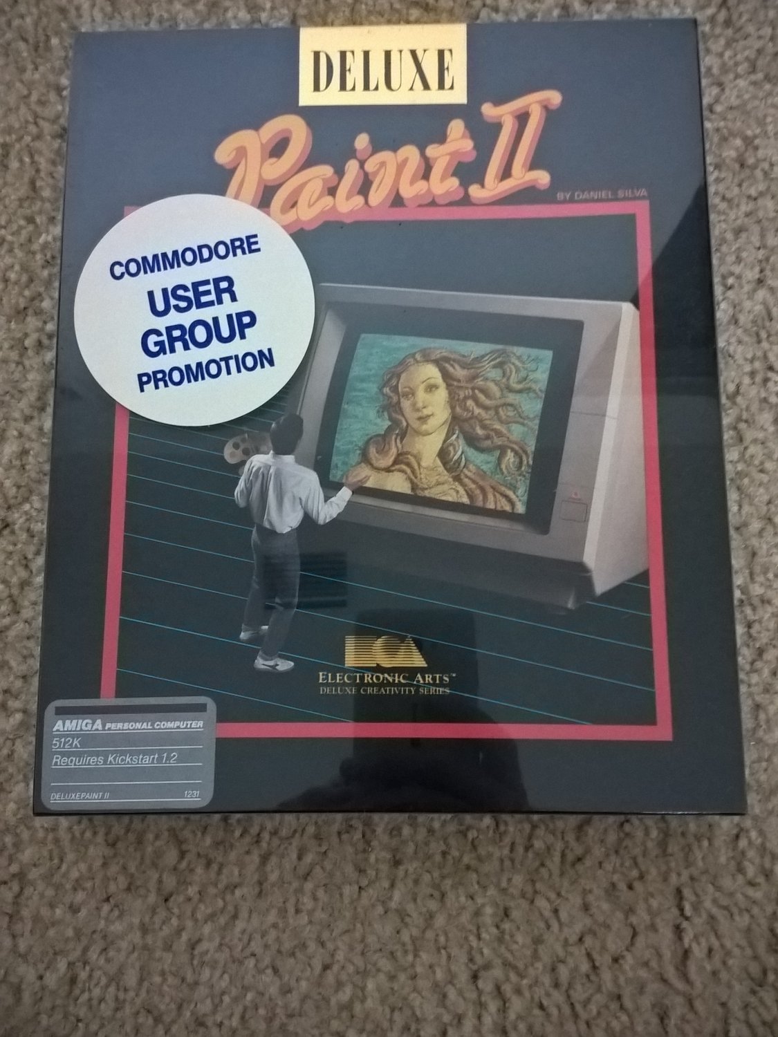 Deluxe Paint II For Commodore Amiga, SPECIAL PROMOTIONAL VERSION ...
