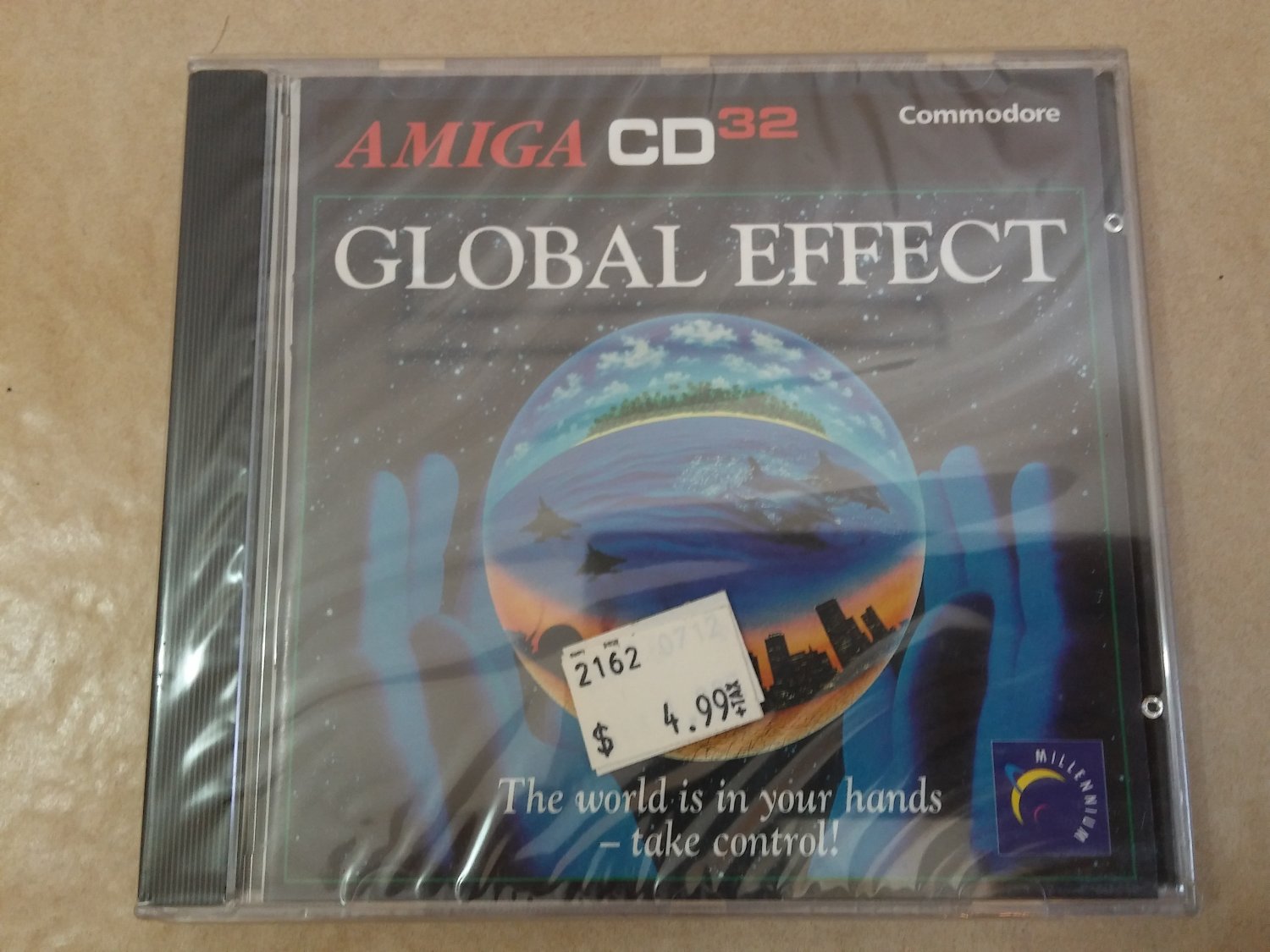 Global Effect For Commodore Amiga CD32, NEW FACTORY SEALED, Millennium ...