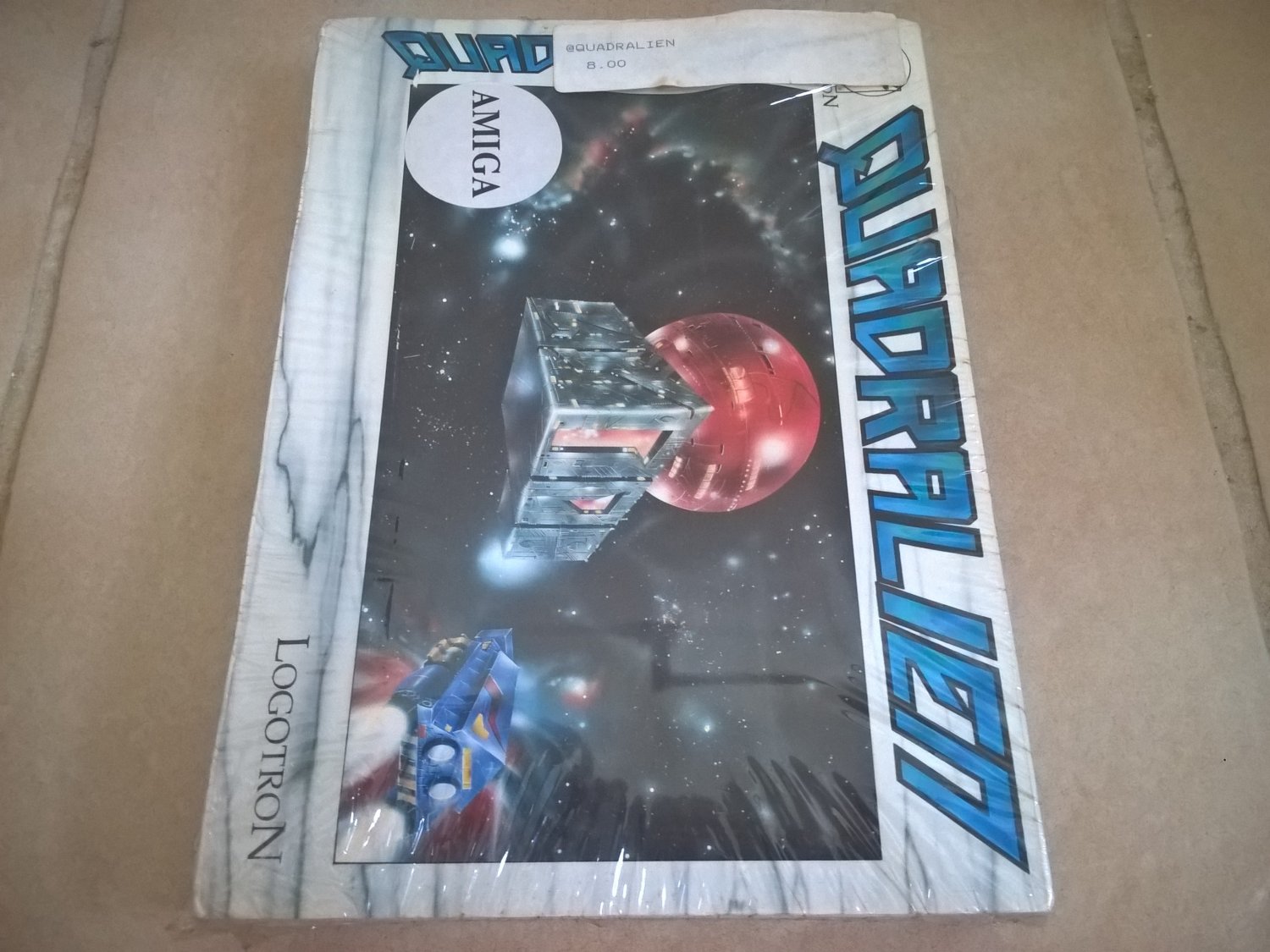 Quadralien For Commodore Amiga, NEW FACTORY SEALED, Logotron