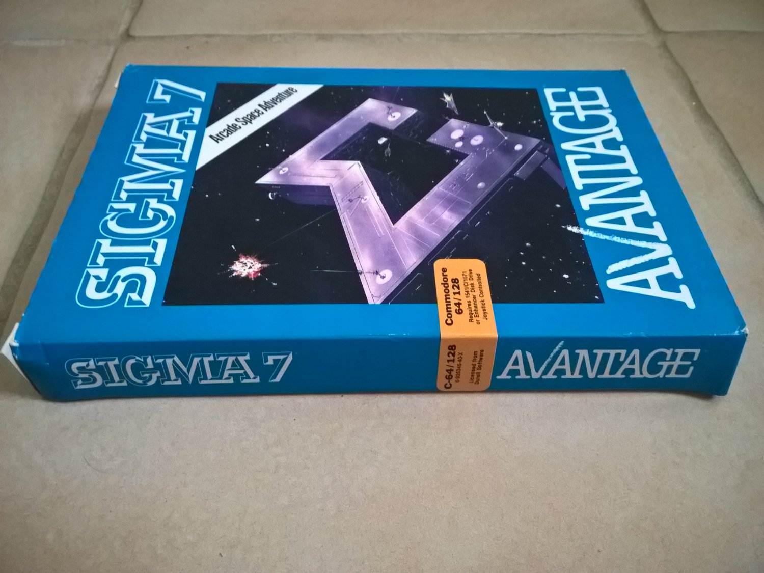 Sigma 7 for Commodore 64/128, NEW OPEN BOX, Avantage