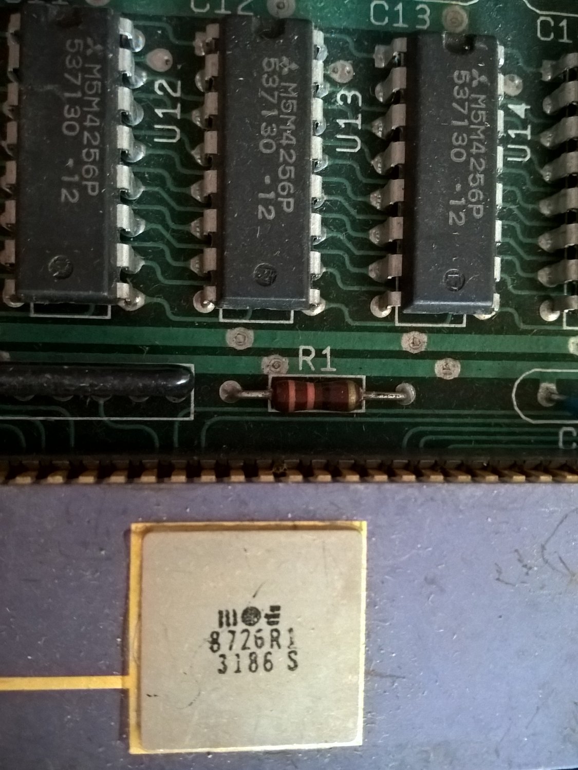 Commodore 1750 REU 512kb, C-64 C-128 RAM Expansion Unit (AS-IS)