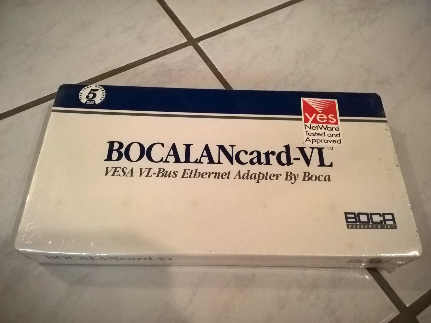 BOCALANcard-VL VL-Bus Ethernet, NEW FACTORY SEALED, VLB VESA Local Bus