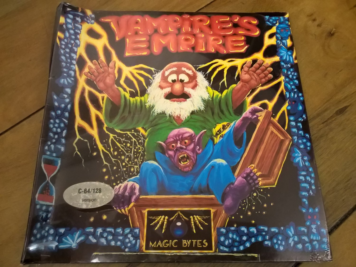 Vampire's Empire For Commodore 64/128, NEW FACTORY SEALED, Magic Bytes