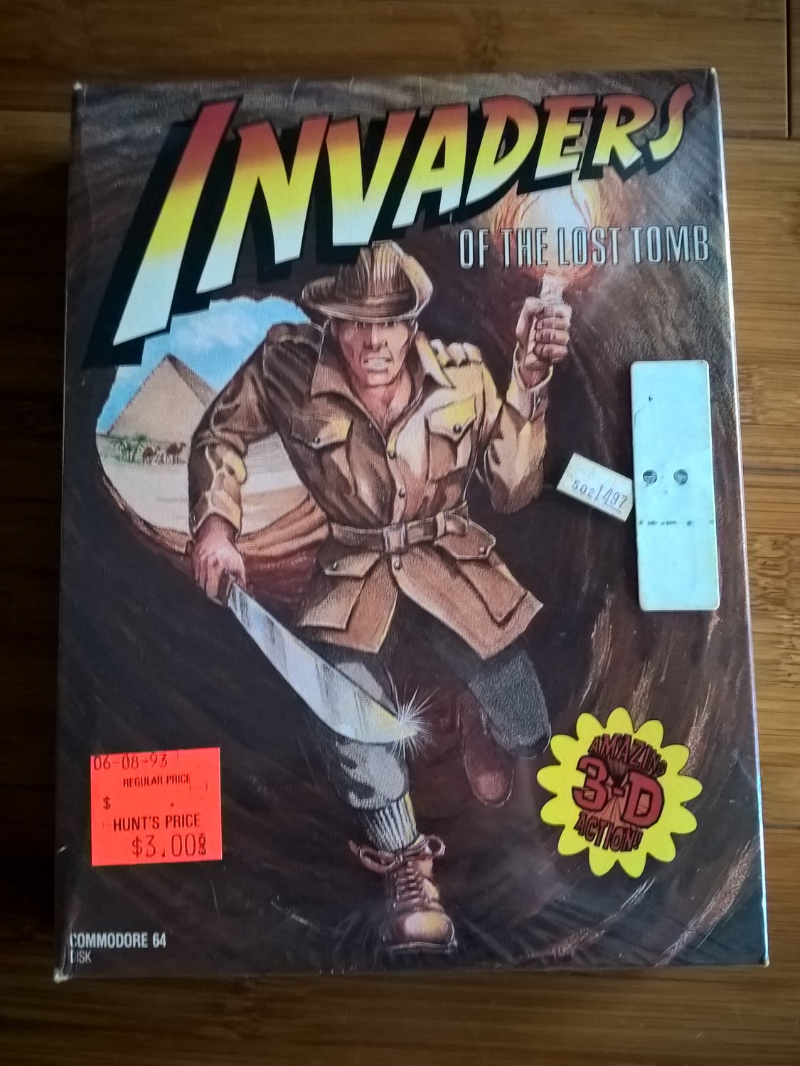 Invaders Of The Lost Tomb For Commodore 64/128, NEW FACTORY SEALED, UXB ...