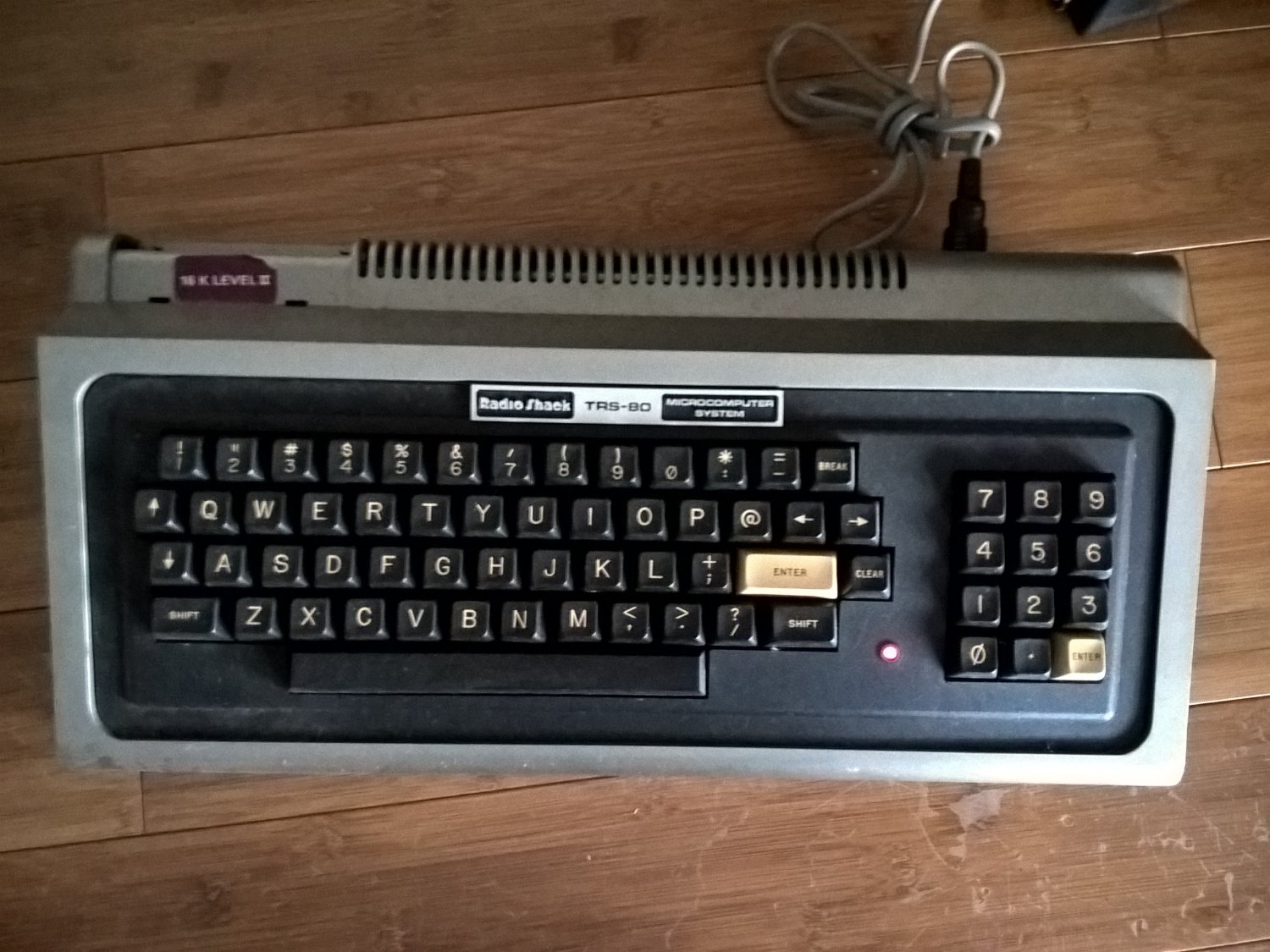 TRS-80 MicroComputer System (Model I), Radio Shack Tandy #64609