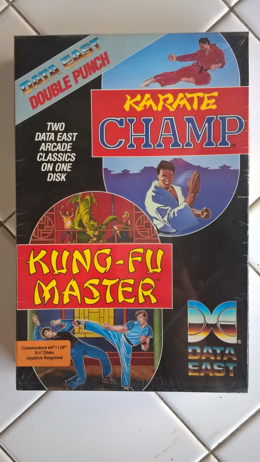 Karate Champ & Kung-Fu Master For Commodore 64/128, NEW FACTORY SEALED ...