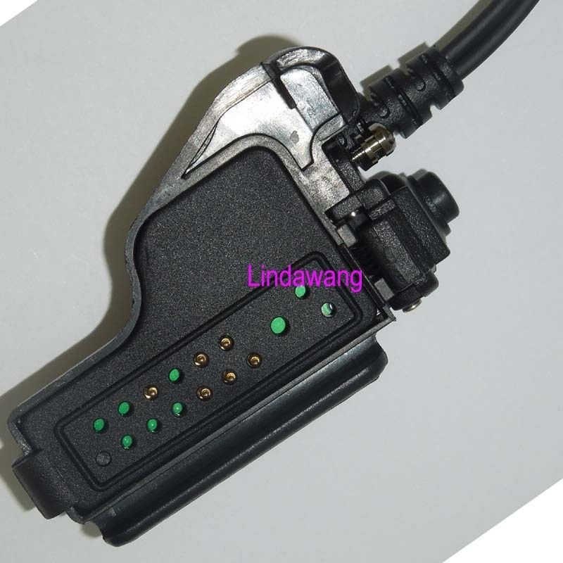 2-wire Earphone Headset mic for Motorola JT1000 MTX8000 MTX9000 ...