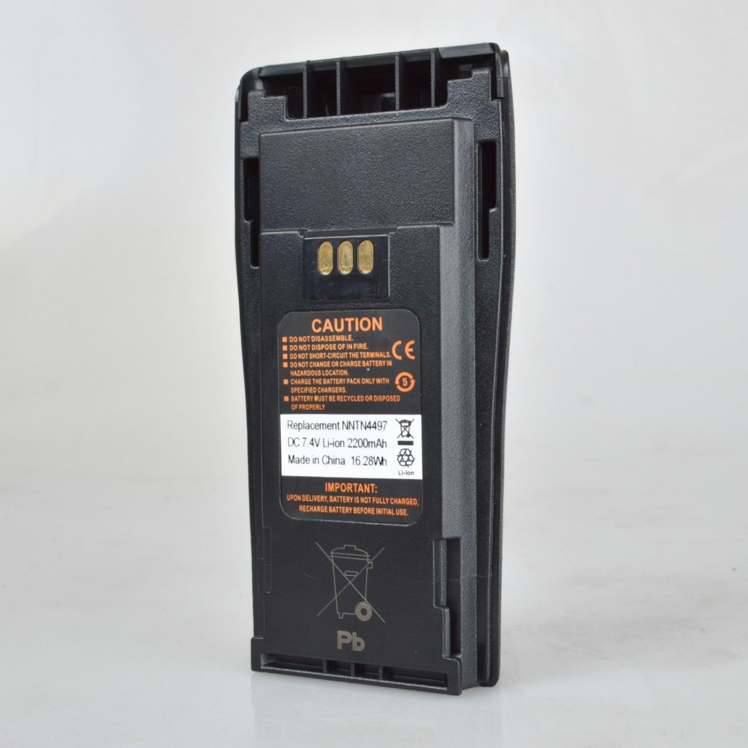 NNTN4497 2200mAh Li-ion Battery For Motorola CP200 EP450 PR400 Radio Radius