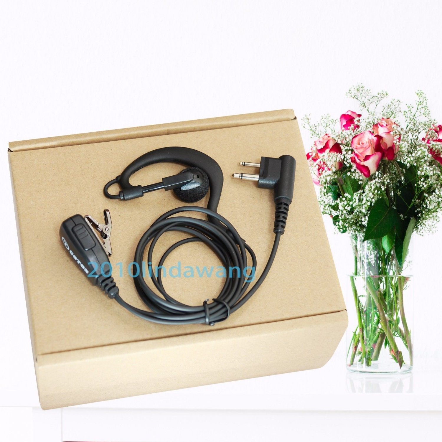 Earhook Earloop Earpiece for Motorola AXV5100 AXU4100 AU1200 GP88 ...