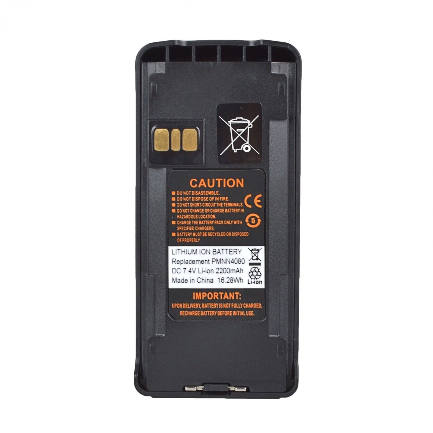 lithium cell Li-ion Battery For Motorola CP185 EP350 CP477 CP476 ...