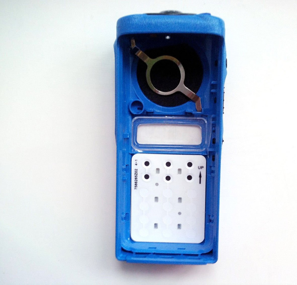 5PCS Blue Repair front CASE Housing cover For Motorola GP360 walkie talkie